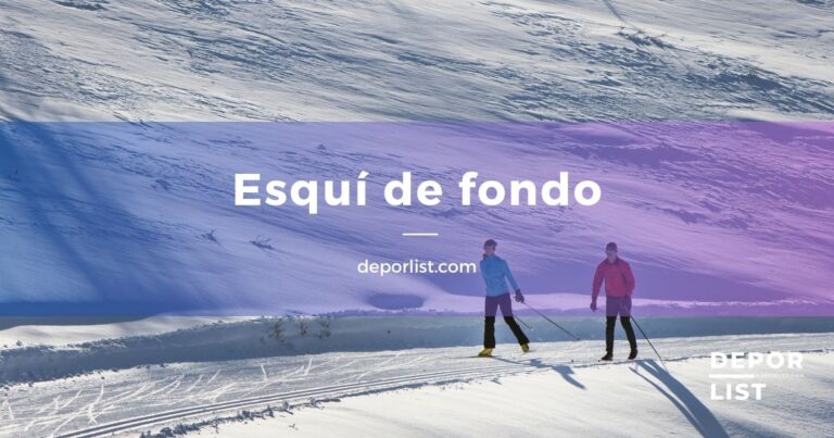 Deportes de invierno - El listado más completo | Deporlist